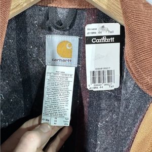 Carhartt | Jackets & Coats | Vtg Nos Y2k Mens Carhartt J Brn Blanket Lined Detroit Jacket Sz 44 ...